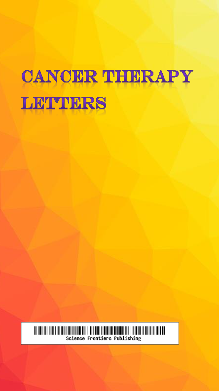 CANCER THERAPY LETTERS (CTL) – Science Frontiers Publishing