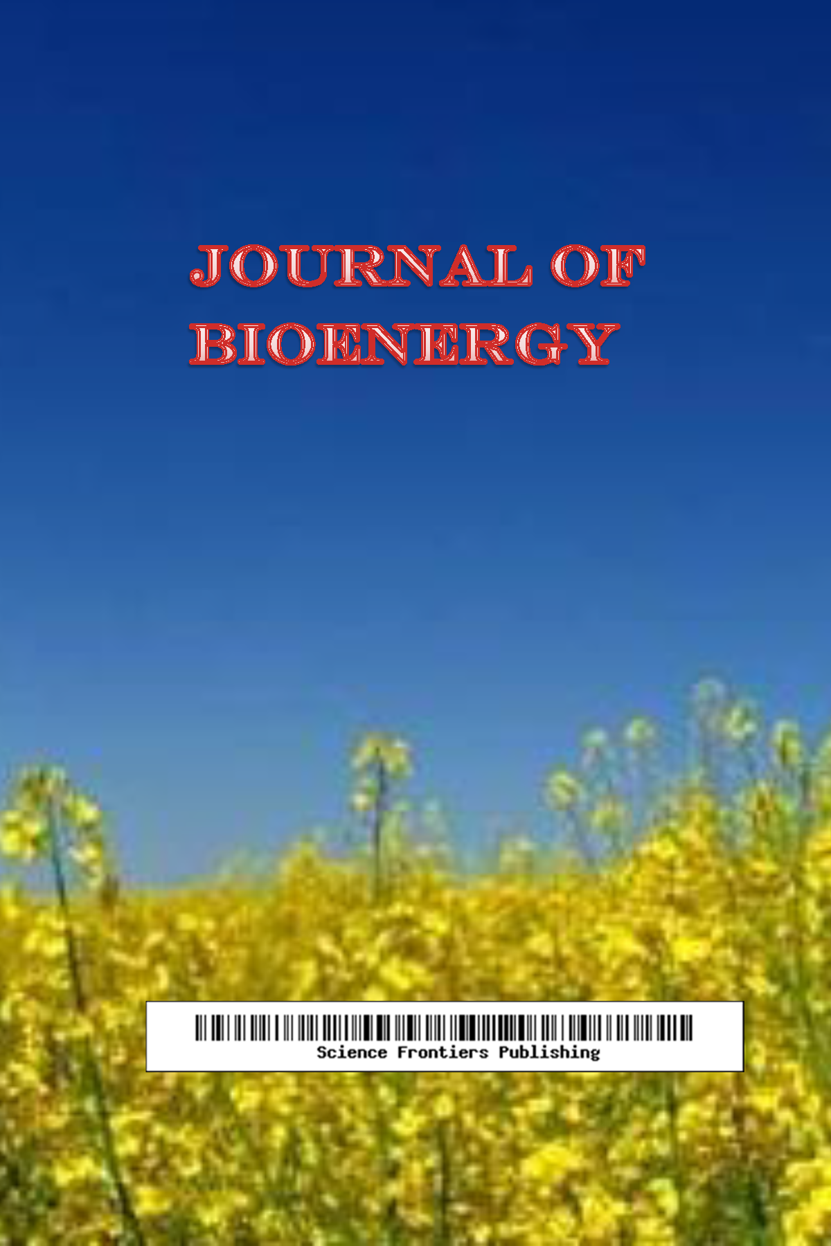 JOURNAL OF BIOENERGY (JOB) – Science Frontiers Publishing